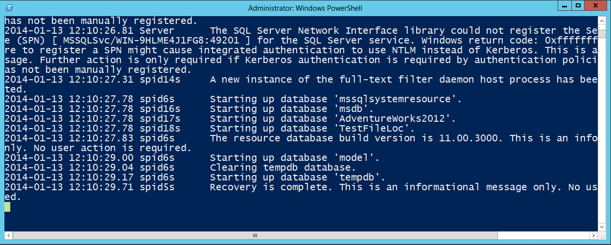 HOW TO Restore The Master Database In SQL 2012 SQLRockstar